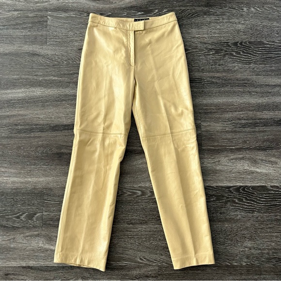 Shin Choi | Pants & Jumpsuits | Shin Choi Genuine Italian Leather ...